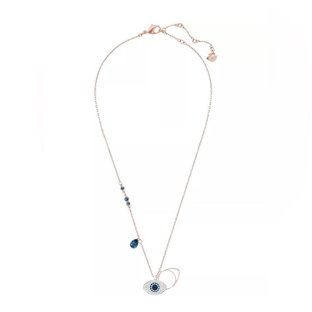 Swarovski Rose Gold-Tone Crystal Evil Eye - Gem